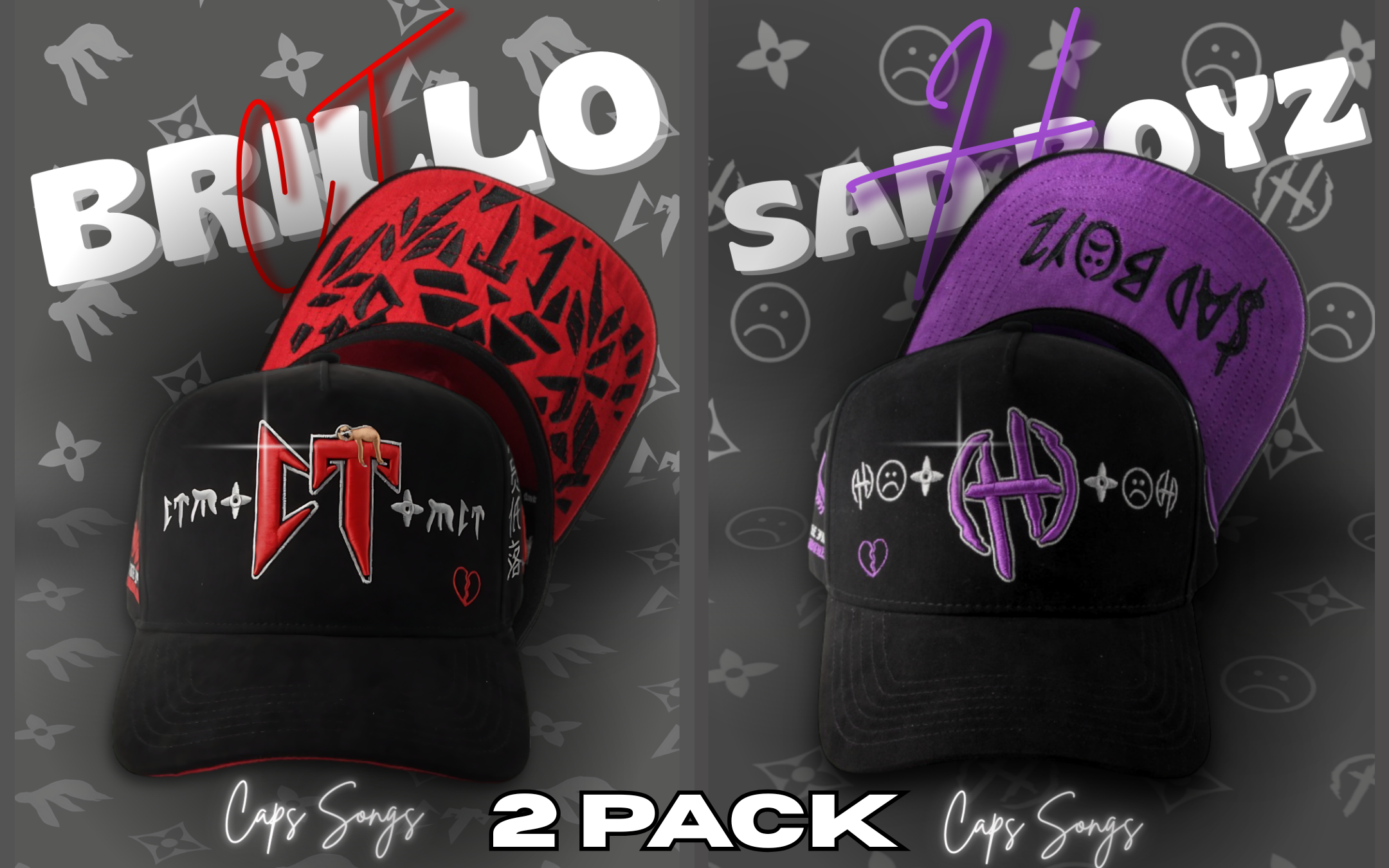 Tumbados Collection - 2 Pack – Caps Songs